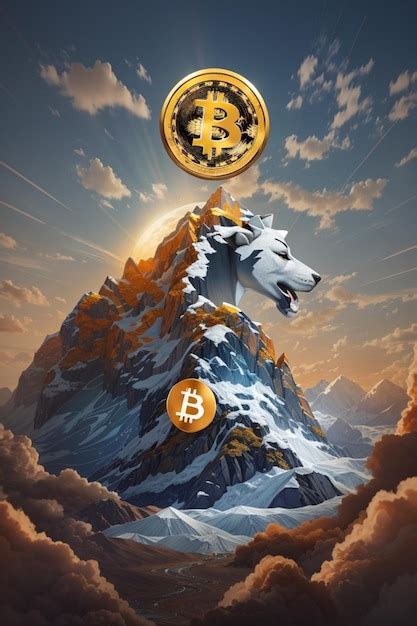 Premium AI Image Bitcoin Design