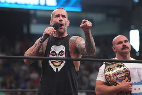Cm Punk Retorna Ao Aew Dynamite E Anuncia Luta Para O Collision — Wrestlebr
