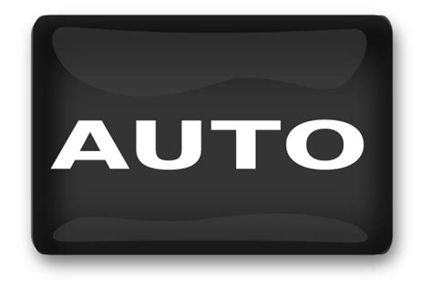 Black Glossy Button Auto Clip Art At Vector Clip Art Online Royalty Free And Public