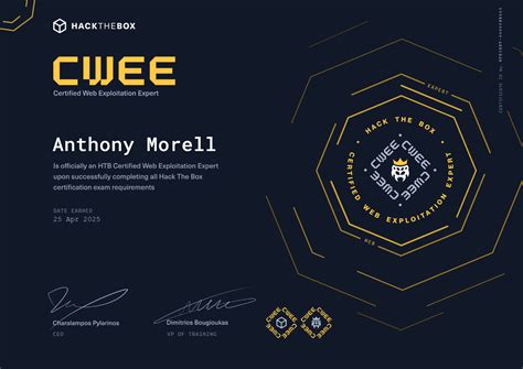 Hack The Box Certified Web Exploitation Expert Htb Cwee Tonys Cybersecurity Blog