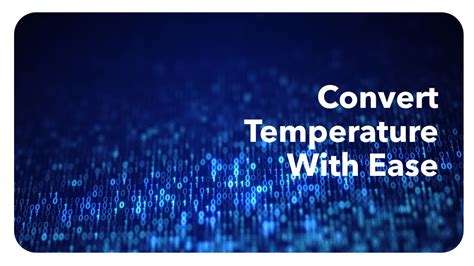 project 3 temperature converter