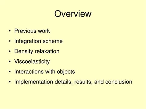 Ppt Particle Based Viscoelastic Fluid Simulation Powerpoint