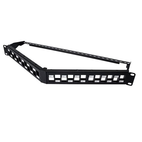 HENTEL PATCH PANEL PUERTOS MODULAR ANGULAR