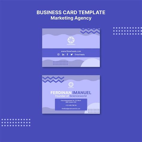 Free Psd Marketing Agency Template Design