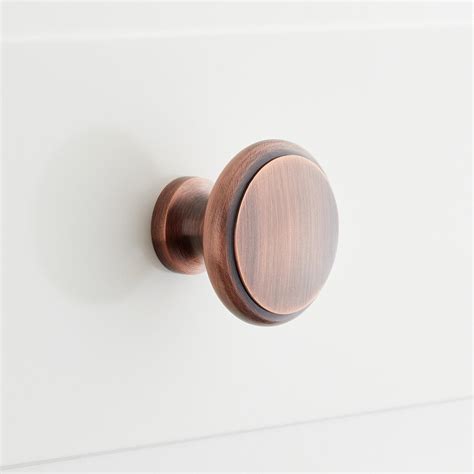 Nantes Solid Brass Round Cabinet Knob Signature Hardware