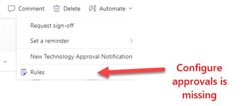 Configure Approvals Missing From Sharepoint Lists Microsoft Community Hub