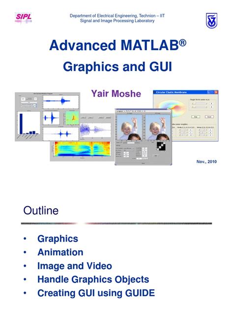 2010 Graphics And Gui Using Matlab Pdf Graphical User Interfaces Matlab