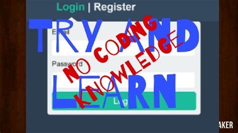 Login Form Using Sketchware Part 1 Youtube