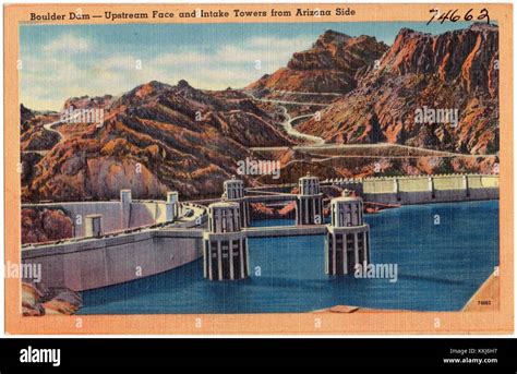 Boulder Dam Also Known As Hoover Dam Is Shown In This Image From The