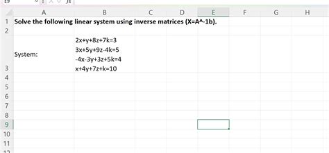 Solved Please Include The Excel Functions Thanks Chegg