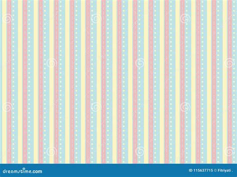 A Cute Stripe Background Vector Stock Vector Illustration Of Vector