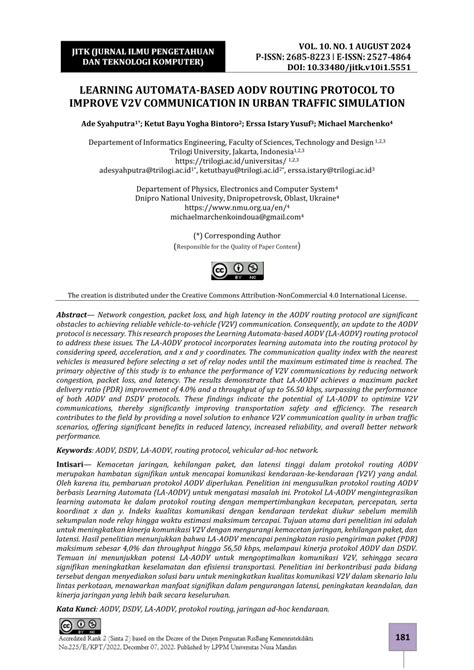 Pdf Learning Automata Based Aodv Routing Protocol To Improve V2v Communication In Urban