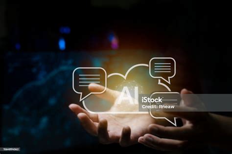 Ai 챗봇 챗봇 기술 및 비즈니스 디자인 글로벌 인터넷 통신 애플리케이션 개념 Brand Name Smart Phone에 대한