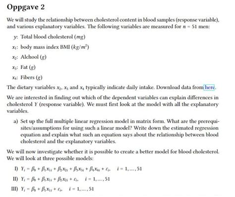 Oppgave We Will Study The Relationship Between Chegg