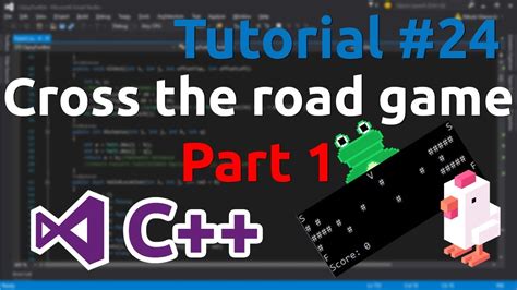 C Tutorial 24 Simple Cross The Road Game Part 1 Deque Stl Library Youtube