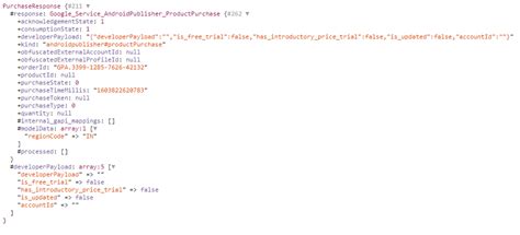 php implementing receipt validations on playstore in app purchase using purchase token ← php