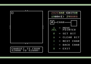 CSDb X Char Editor By Atrix CSDb X Char Editor By Atrix