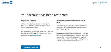 Linkedin Access To Your Account Has Been Temporarily Restricted
