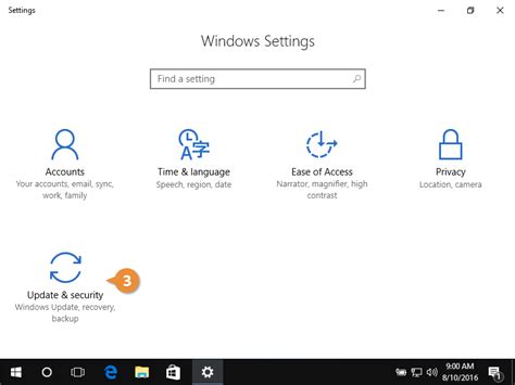 windows 10 system restore customguide