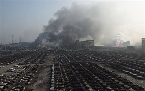Tianjin China Explosions At Least 44 Dead Hundreds Injured After