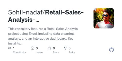 Github Sohil Nadafretail Sales Analysis Exceldashboard This