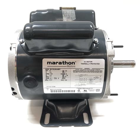 5kc35jna489y Marathon Motor 13 Hp 1 Ph 115 V 60hz 1725 Rpm Cg384