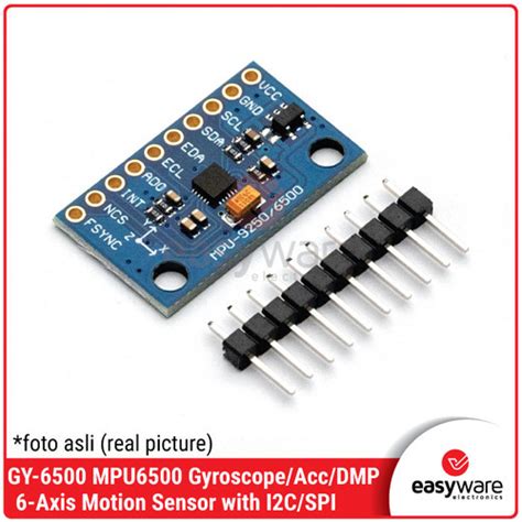 Jual Gy 6500 Mpu6500 6 Axis Motion Sensor Gyroscope Accelerometer I2c