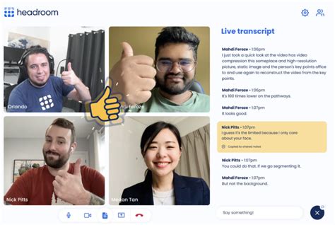 회의 내용까지 요약해주는 화상회의 플랫폼 헤드룸
