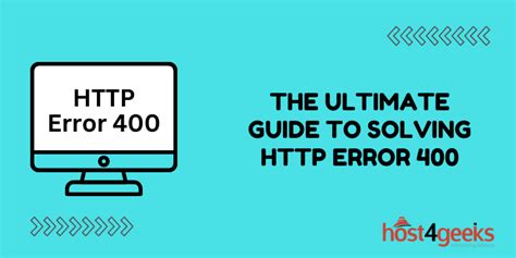 The Ultimate Guide To Solving Error 400 A Request Header Field Is