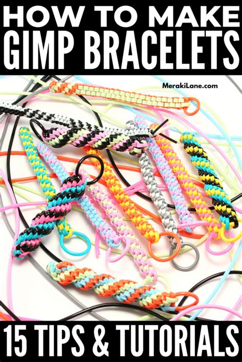15 Step By Step Gimp Bracelet Tutorials For Beginners