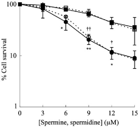 Effects Of Exogenous Spermine And Spermidine Concentrations On