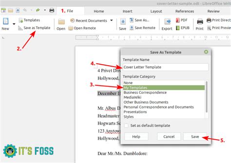 如何在 Libreoffice 中创建模板以实现省时高效 Linux 中国 知乎