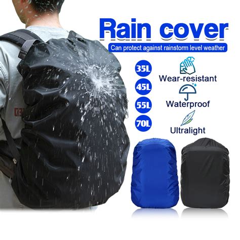 Reusable Backpack Rain Cover 35 80l Outdoor Travel Hiking Climbing Bag