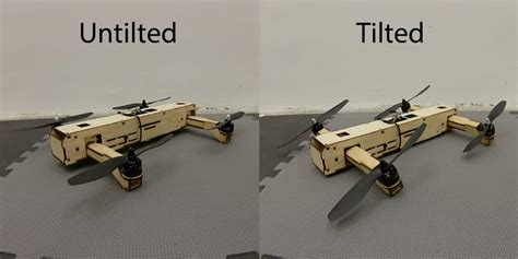 Passive Tilting Rotors Shown To Boost Drone Speed And Efficiency