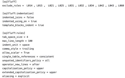 How To Properly Lint Your Sql Code Using Sqlfluff