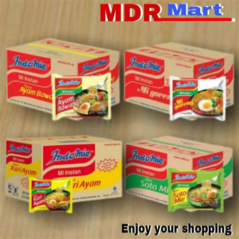 Jual Indomie Mi Instan All Varian 1 Dus 40 Pcs Shopee Indonesia