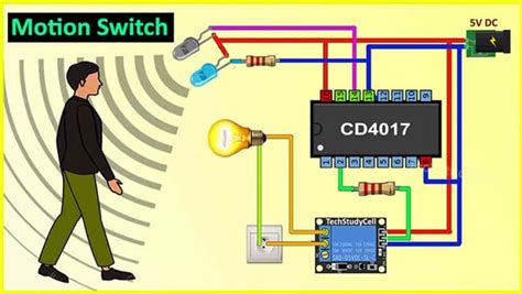 Motion Sensor Schematic Diagram