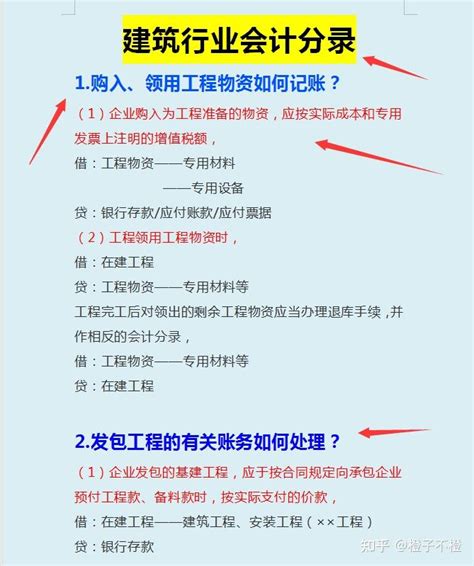 会计分录怎么写会计大牛王姐把14大行业会计分录汇总成三色笔记巧记忆 知乎