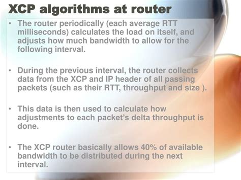 Ppt Xcp Explicit Control Protocol Powerpoint Presentation Free