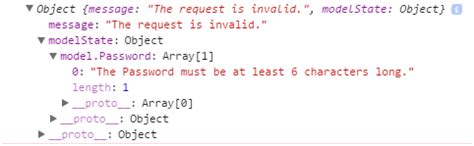 Javascript How To Get Detailed Errors From Modelstate Asp Net Web Api