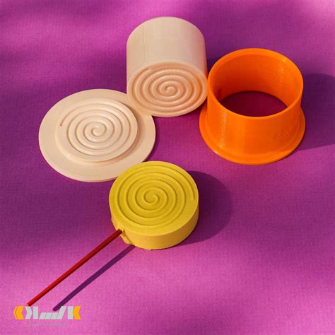 قالب کوکتل پدیکور آبنبات چوبی کارسادی