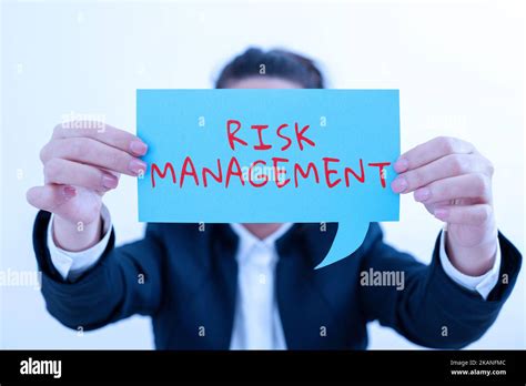 Conceptual Caption Risk Management Business Idea Assessing And