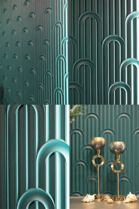 Стеновые панели Loop Orac Decor Современный арт деко Дизайн стены Декор стен