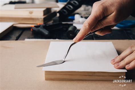 Making A Canvas Painting Panel Jackson S Art Blog