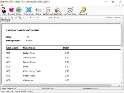 Source Code Sistem Pakar Metode Teorema Bayes