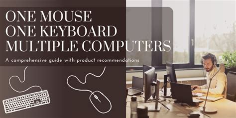 How Can I Share A Mouse And Keyboard Between Computers Bzbgear