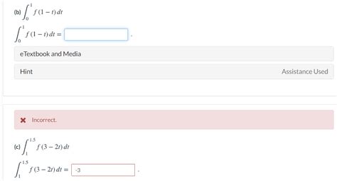 Solved Suppose F T Dt 7 Calculate The Following Chegg Com