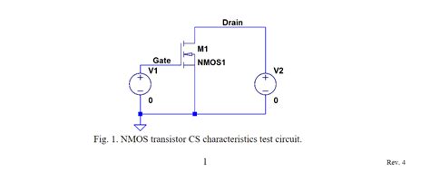 Fig 1 Nmos Transistor Cs Characteristics Test