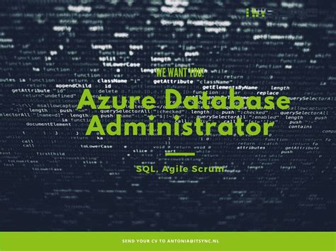 Itsync On Linkedin Azuredba Azuredatabaseadminstrator Sql Hiring2023