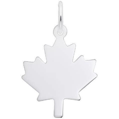 Flat Maple Leaf Gilsons Engraving And Elegant Ts